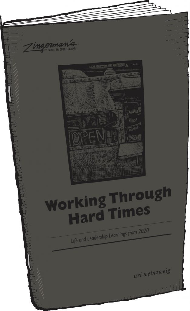 Working Through Hard Times - Zingerman's Press